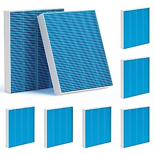 Leemone 8-Pack 6000S Humidifier Wick Filter Replacement for LEVOIT Superior 6000S Smart Evaporative Humidifier, Effectively Capture Large Particles and Minerals