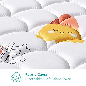 Tiankehan Crib and Toddler Mattress - 52" x 27.6" x 5" - Breathable - Firm - Standard Size Baby Mattress for Crib and Toddler Bed - Premium Foam Baby Crib Mattress - Toddler Mattress for Toddler Bed…