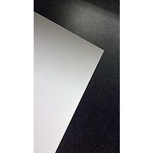 White Cast Acrylic Plexiglas Sheet 23 7/8" X 47 7/8" x 1/8"