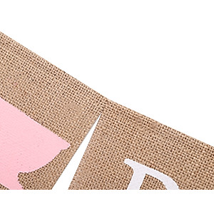 Tea Party Bridal Shower - Tea With The Bride To Be, Bridal Shower Burlap Banner, Bride To Be Banner, Tea Party Shower Decorations (Tea With The Bride To Be)