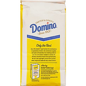 Domino Premium Pure Cane Granulated Sugar, 4 LB Bag (Pack of 2)