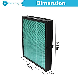 3 Pack MK04 Filter Replacement Compatible with Aroeve MK04, Part #MK04LX MG04JH