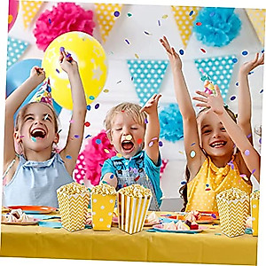 ULTECHNOVO 30pcs Popcorn Boxes Popcorn Box Mini Popcorn Boxes Gift Box Mini Foods Birthday Party Paper Supplies Popcorn Bucket Paper Popcorn Bags Food Grade Paper Food Paper Container