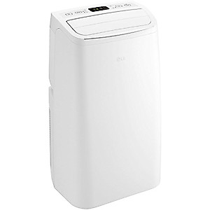 LG Portable 115V Air Conditioner - Rooms up to 200-sq ft, White