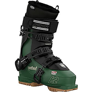 K2 Method Pro Womens Ski Boots Green/Black 8.5 (25.5)