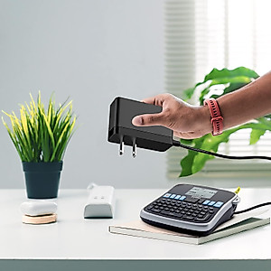 UpBright 12V AC/DC Adapter Compatible with Dymo LabelManager 280 1815990 LM-280 1758460 Wireless LM260P LM280 LM360D LM420P Label Manager Maker Printer DSA-6PFG-12 FUS 120050 0.5A - 1.0A Power Supply