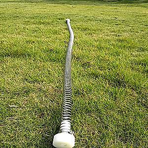 CRESTWALKER Heavy Duty Stainless Steel 6 3/8 ft Zipline Spring Brake Fits Cable up to 1/2" for Kids Backyard Zip Line Braking System