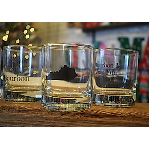 When In Doubt Add Bourbon Funny Whiskey Rocks Glass