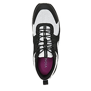 Vionic Olessa Women's Supportive Walking/Athletic S White/Black - 8.5 Medium