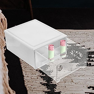 Alipis Underwear Drawer Organizer Sock Bra Storage Boxes Foldable Dresser Closet Organizers for Storing Bras Underpants Ties Belts Baby Clothes Dress Gloves Sock Storage Case