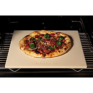 13.2" x 13.2" x 0.4" Square Cordierite Pizza Baking Stone Perfectly Compatible for Ooni Koda & Fyra 12, Uuni Pizza Oven