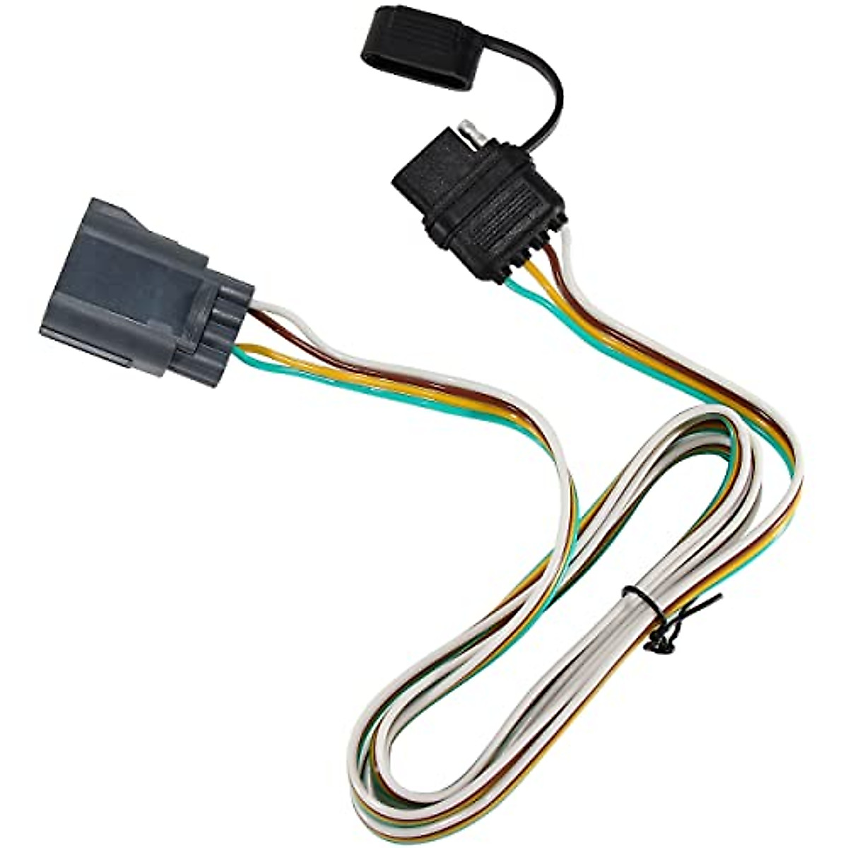 Oyviny Custom 4 Pin Trailer Wiring Harness for Buick Enclave 2013-2017/Chevrolet Traverse 2013-2017/GMC Acadia 2013-2016/GMC Acadia Limited 2017, Factory Tow Package Required