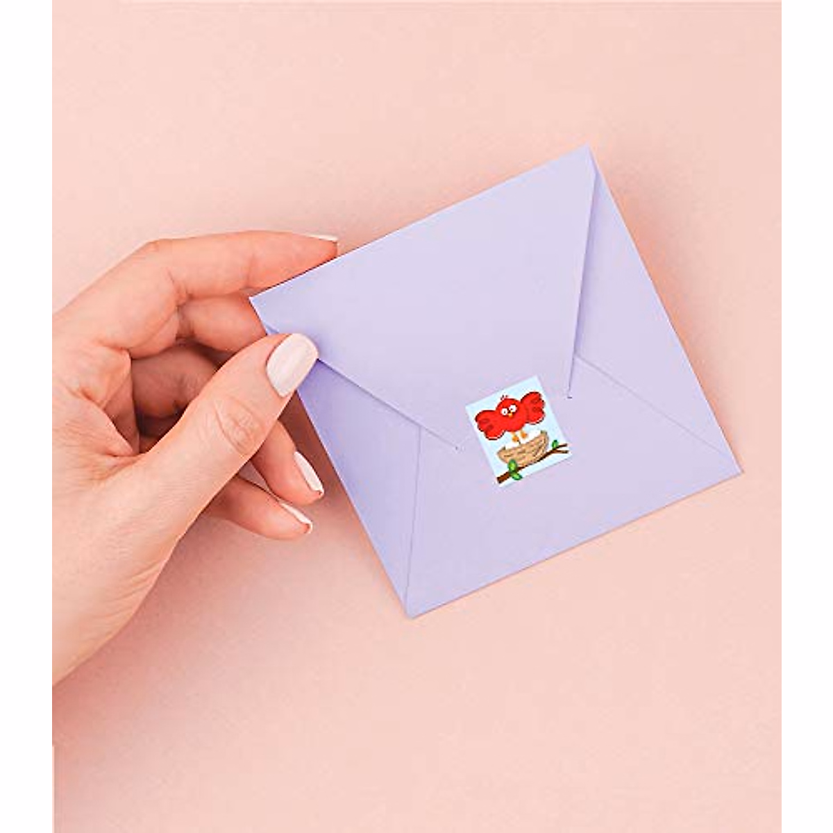 Carson Dellosa Education Spring Stickers | 1-inch x 1-inch, 216ct, Multi, Model:168048