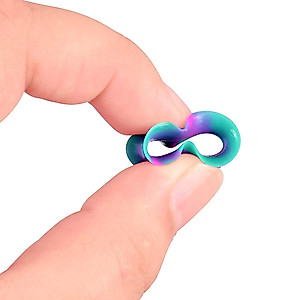 JOYTOYOU 20Pcs Camouflage Turquoise and Pink Silicone Ear Gauge Tunnels Stretching Kit Flesh Tunnels Expander Set 2g to 1"