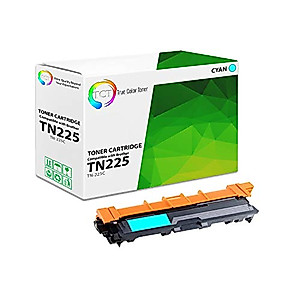 TCT Premium Compatible Toner Cartridge Replacement for Brother TN-225 TN-221 TN221BK TN225C TN225M TN225Y High Yield Works with Brother HL-3140, MFC-9130, DCP-9020 Printers (B, C, M, Y) - 8 Pack