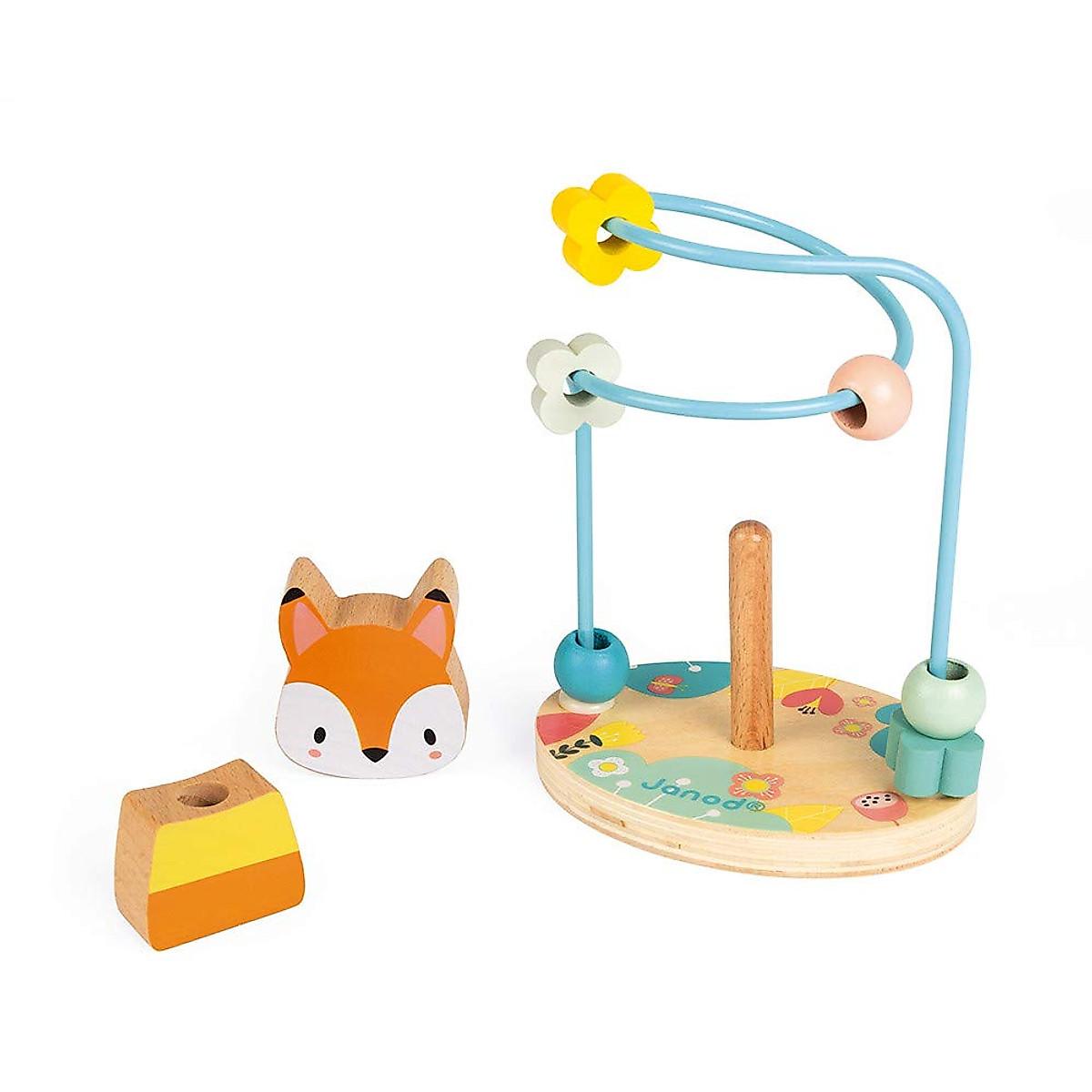 Janod Pure Fox Bead Maze - 12+ Months - J05151