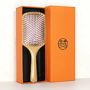 hair comb (square, pink)