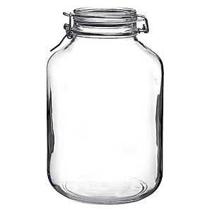 Bormioli Rocco Fido Glass Canning Jar Italian - 4 Liter, SYNCHKG014693
