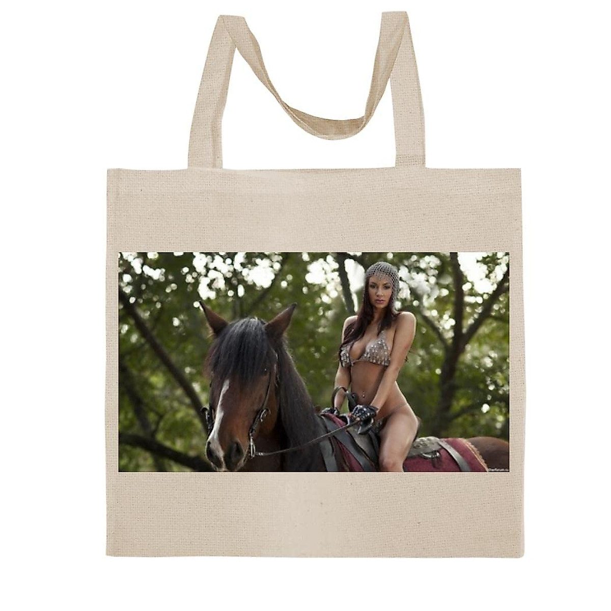 FC Carino Amy Reid - A Nice Graphic Cotton Canvas Tote Bag FCA #FCAG332911