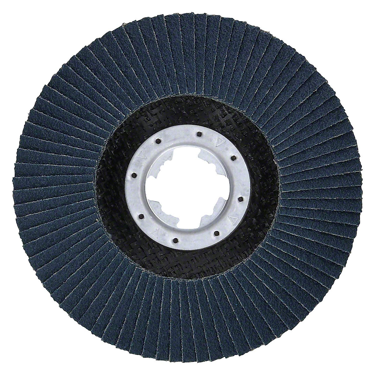 Bosch Professional 2608619203 Angled Flap Disc Best for Metal X-Lock, X571, Diameter 125 mm, Grain K80