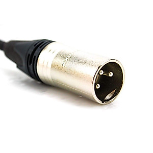 Pro Co Sound Excellines 10' XLR (M) to XLR (F) Lo-z Microphone Cable, 2x 24 Gauge