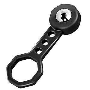 BesWin Stud Finder Wall Scanner - Studball with 27 Pounds of Pull Magnetic Power - Detect Metal through 5/8" Drywall, Wood or 3/4" Plywood Paneling, Ceramic Tiling - No Battery Required, Black