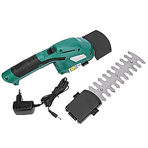 Grass Shear Hedge Trimmer 2 in 1 Electric Pruning Shears Hedge Pruning Shears Shrubbery Trimmer Electric Pruner Grass Shears 7.2V Li-Ion Cordless Garden Accessory EU AC100-240V