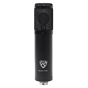 Rockville RCM PRO Studio/Recording Condenser Microphone w Samsung Capacitors, Black