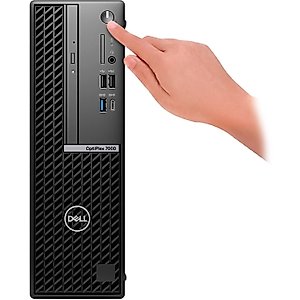 Dell OptiPlex 7000 Desktop Computer - Intel Core i5 12th Gen i5-12500 Hexa-core (6 Core) 3 GHz - 16 GB RAM DDR4 SDRAM - 256 GB M.2 PCI Express NVMe 3.0 x4 SSD - Small Form Factor - Black
