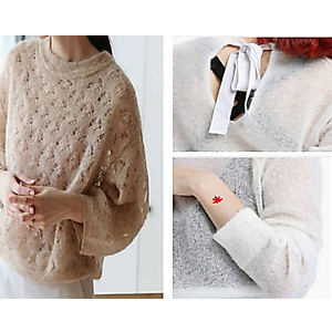 Soft Mohair Wool Knitting Yarn Lightweight Hand Knitwear Yarn DIY Shawl Scarf Crochet Thread(White)