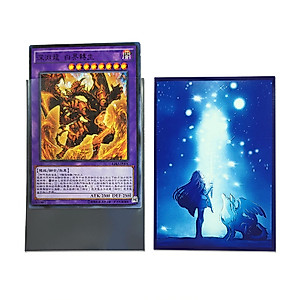 120ct (The World Legacy) Anime Top Loading Trading Card Sleeves Deck Protector for YuGiOh/Japanese Sized Cards 63x90mm(B01)