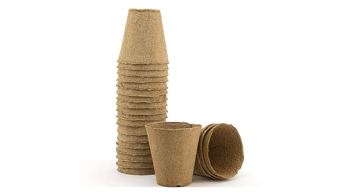 Burpee 3" Biodegradable Fiber Pots - 20 Pack