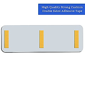 Employees Must Wash Hands Sign (Brushed Aluminum 9 in x 3 in) - Wash your Hands Sign - Restroom Signs for Business - Restaurant Signs