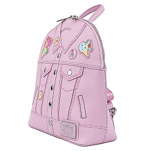 Loungefly Pokemon Ice Cream Denim Jacket Convertible Womens Double Strap Shoulder Bag Purse