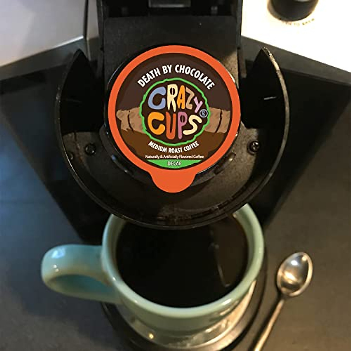 Decaf Coffee Pods Variety Pack Sampler, Assorted Unflavored & Flavored Coffee Pods Compatible with Keurig K Cups Brewers, Decaffeinated Coffee Capsules, 30 Count - No Duplicates (Pack of 1)