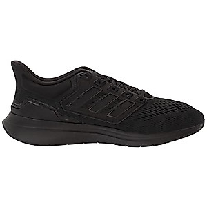 adidas Men's EQ21 Trail Running Shoe, Black/Black/Black, 12