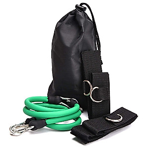 TOBWOLF Volleyball Training Pass Rite Aid Resistance Band, Elastic Pull Rope Exercise Resistance Bands, Volleyball Jump Bounce Drills Rope Agility Training Prevent Excessive Upward Arm Movement