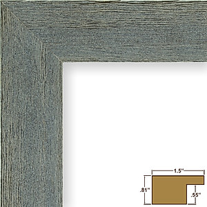Craig Frames Wayfarer, Executive United States Push Pin Travel Map, Rustic Gray Frame and Pins, 24 by 36-Inch