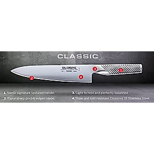 Global GSF-15-3 inch, 8cm Peeling Knife, 3", Stainless Steel
