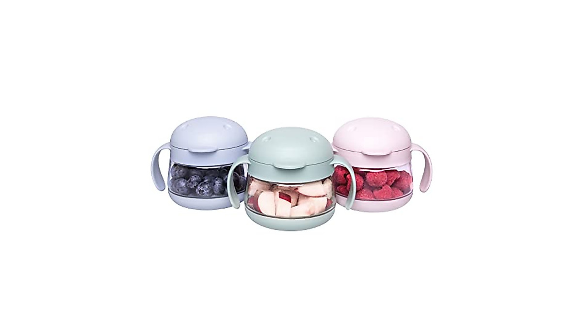 Ubbi Tweat No Spill Snack Container - Perfect for Toddlers