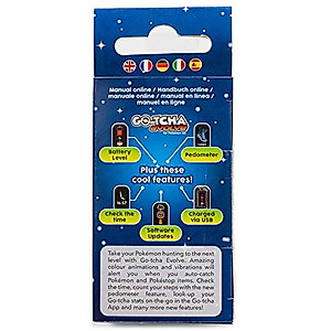 Go-tcha Evolve (Go-tcha 2) LED-Touch Wristband Watch for Pokemon Go with Auto Catch and Auto Spin - Black/Blue