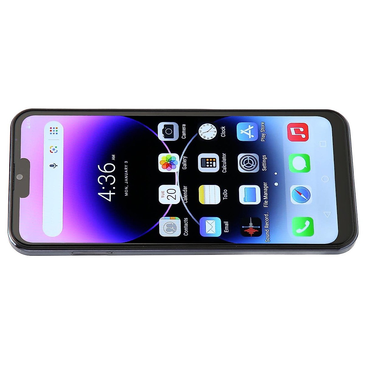 BROLEO 4G Smartphone, RAM 8GB ROM 64GB Unlocked Cell Phone Dual Card Dual Standby for Phone Call (US Plug)