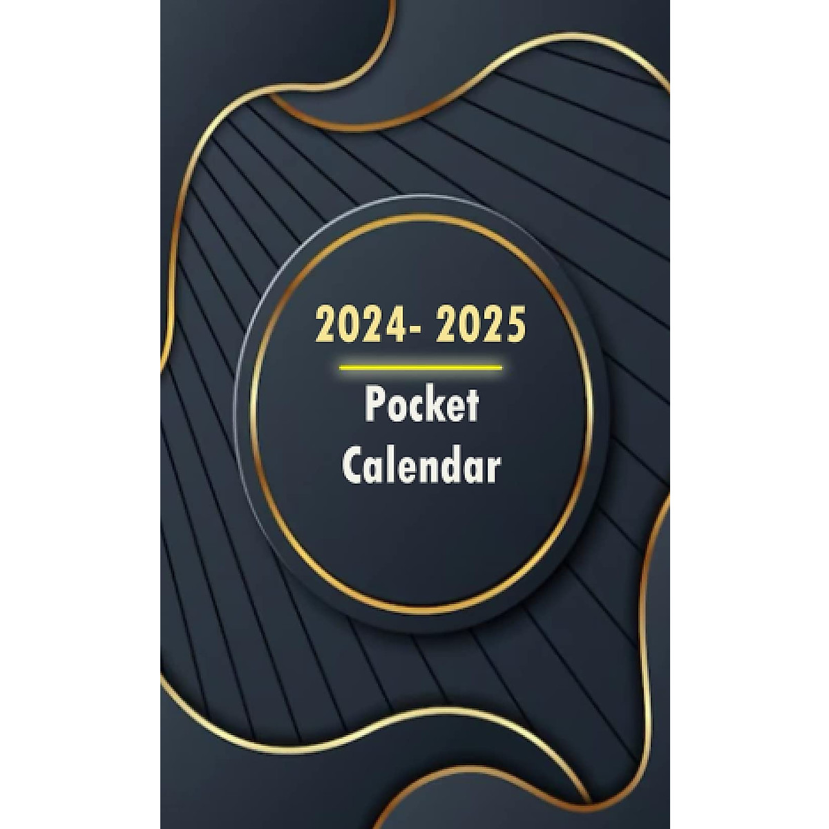 2024-2025 Pocket Calendar: Purse Size 4 x 6.5 - 2 Years Monthly Planner for Purse / from January 2024 to December 2025: each month/ 2 pages – ... Contacts, Pasword Log, Holiday ... and more