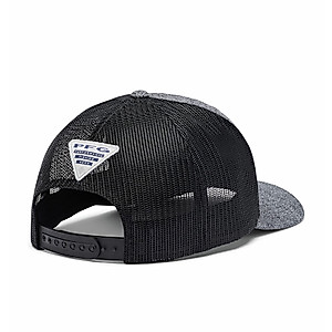 Columbia Unisex Mesh Snap Back Fish Flag Ball Cap, Breathable, Adjustable