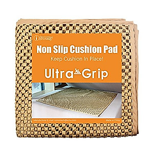 i frmmy Cushion Grip Keep Couch Cushions from Sliding - Non Slip Couch Underlay Pad, Stop Sofa Cushions from Sliding (24" x 24")- 3 Pack