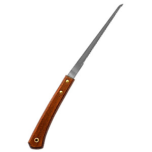 RANSHOU Bonsai Keyhole Saw 4-3/4" Made in JAPAN, Japanese Pruning Saw, Japanese Steel Blade, Wood Handle