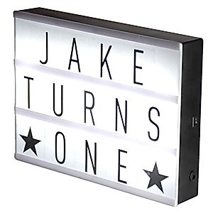 SE Cinema Light Box with 100 Characters - NBB1204CLB