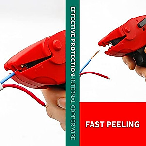 SOBOUR Pliers, Automatic Wire Stripping Plier Duckbill Wire Stripper Cutter Cable Scissors Electric Wire Easy Stripping Tool