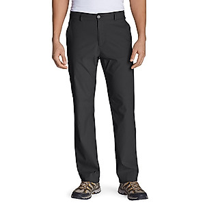 Eddie Bauer Men's Horizon Guide Chino Pants, Carbon, 33W x 32L