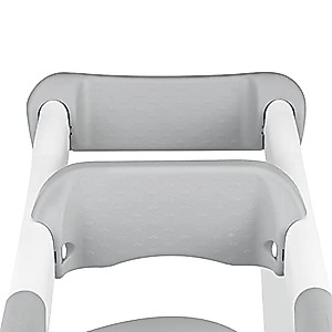 PandaEar Potty Training Seat Toilet with Step Stool Ladder, Kids Boys Girls Toddlers-Comfortable Safe, Anti-Slip Pads Ladder